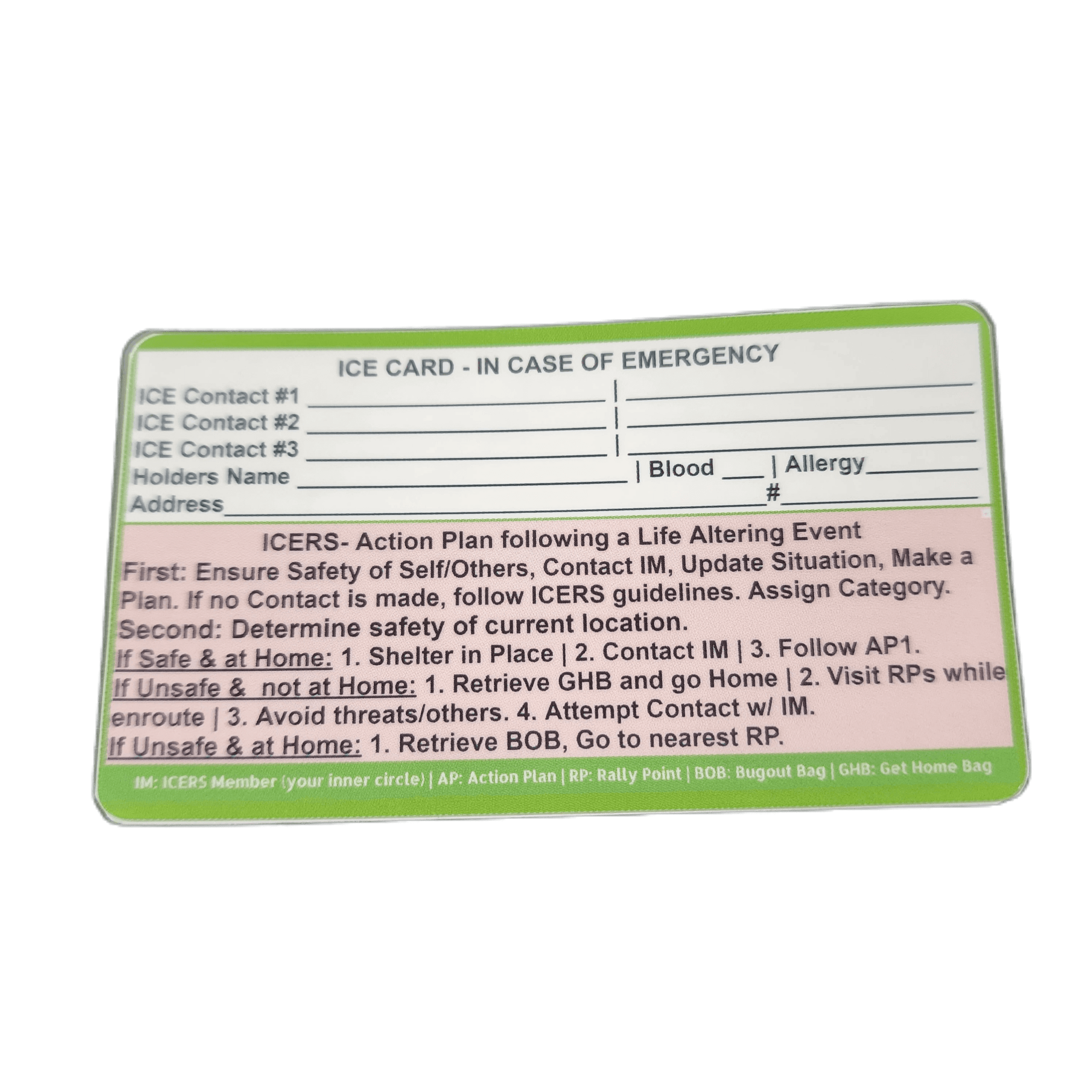 Survival Reference Decal Pack - Collection of 11 Stickers – ViTAC Solutions